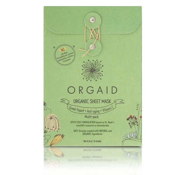 Orgaid Organic Sheet Mask Multi-Pack - introvert.